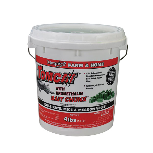 TOMCAT RAT BAIT CHUNX WITH BROMETHALIN - Blain, PA - Blain Supply LLC
